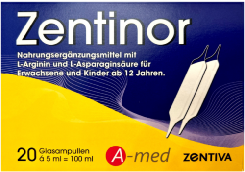 Zentinor 20 Glasampullen a`5 ml - Bereich: Frau - Erschöpfung ...