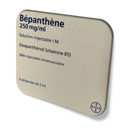 BEPANTHENE BAYER 250 mg/ml, Injektionslösung I.M. 6 Ampullen à 2 ml ...